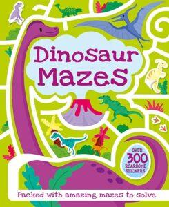 STICKER MAZES: DINOSAUR - Mega Magazines